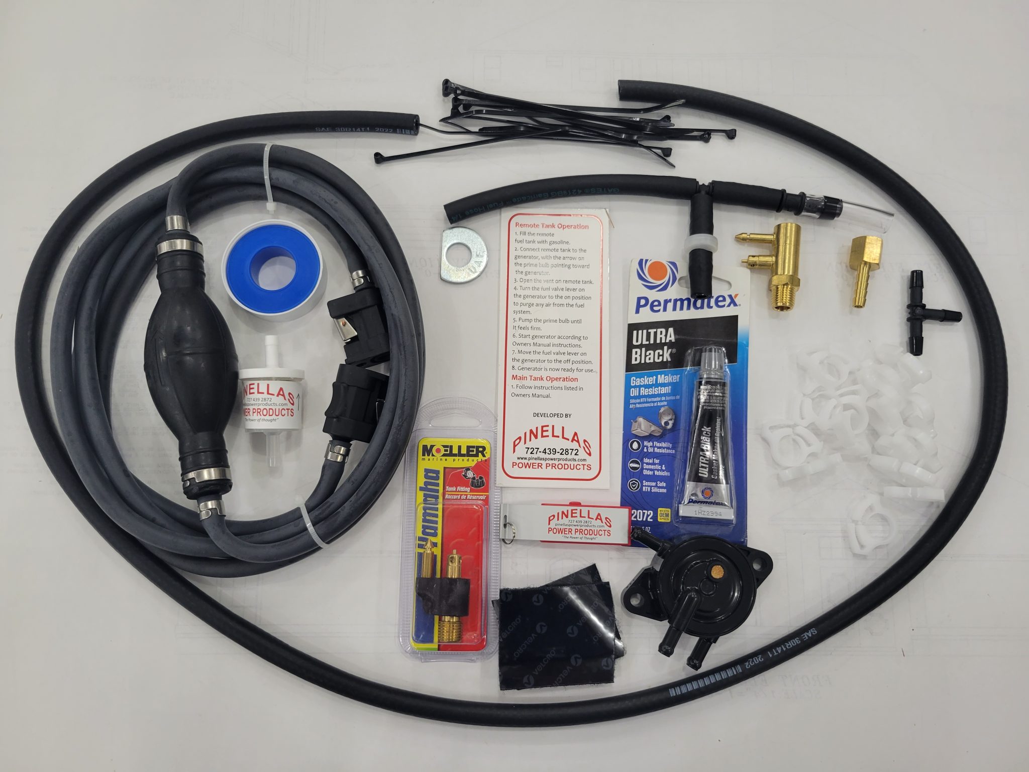 Predator 9500 Extended Run Time Fuel Kit with Internal fuel transfer pump