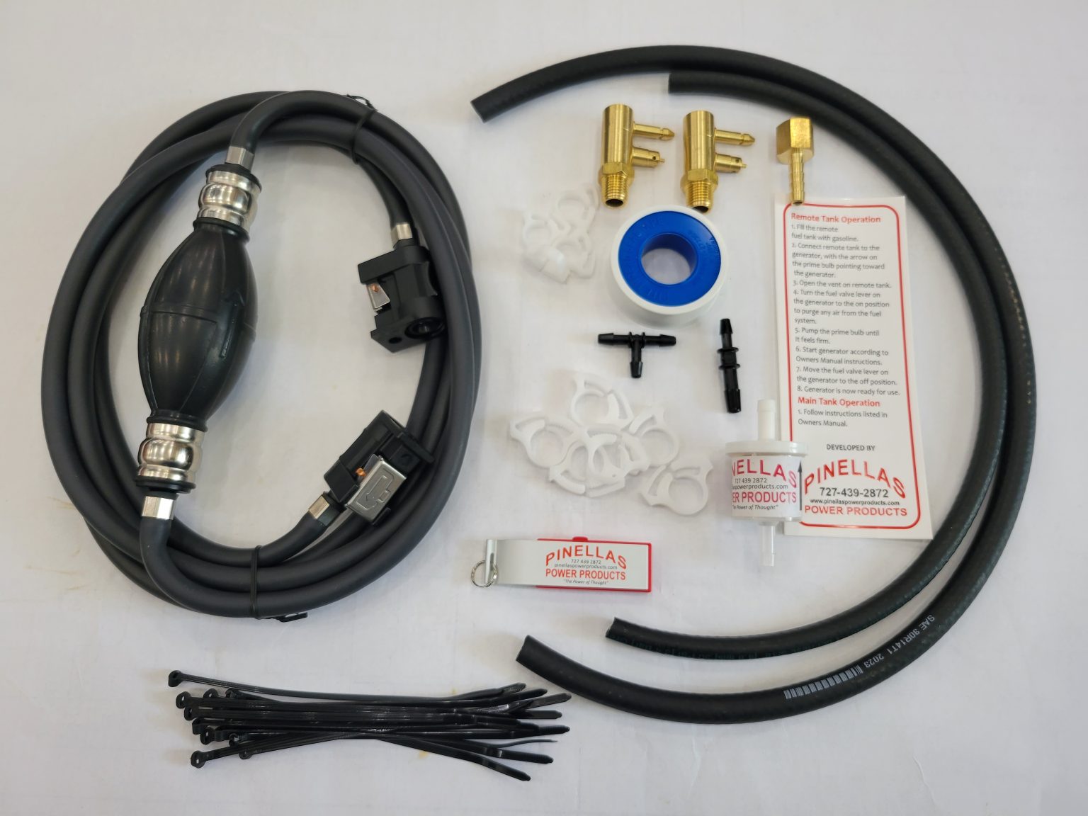 Wen 4800 Extended Run Time Fuel Kit with internal fuel pump.