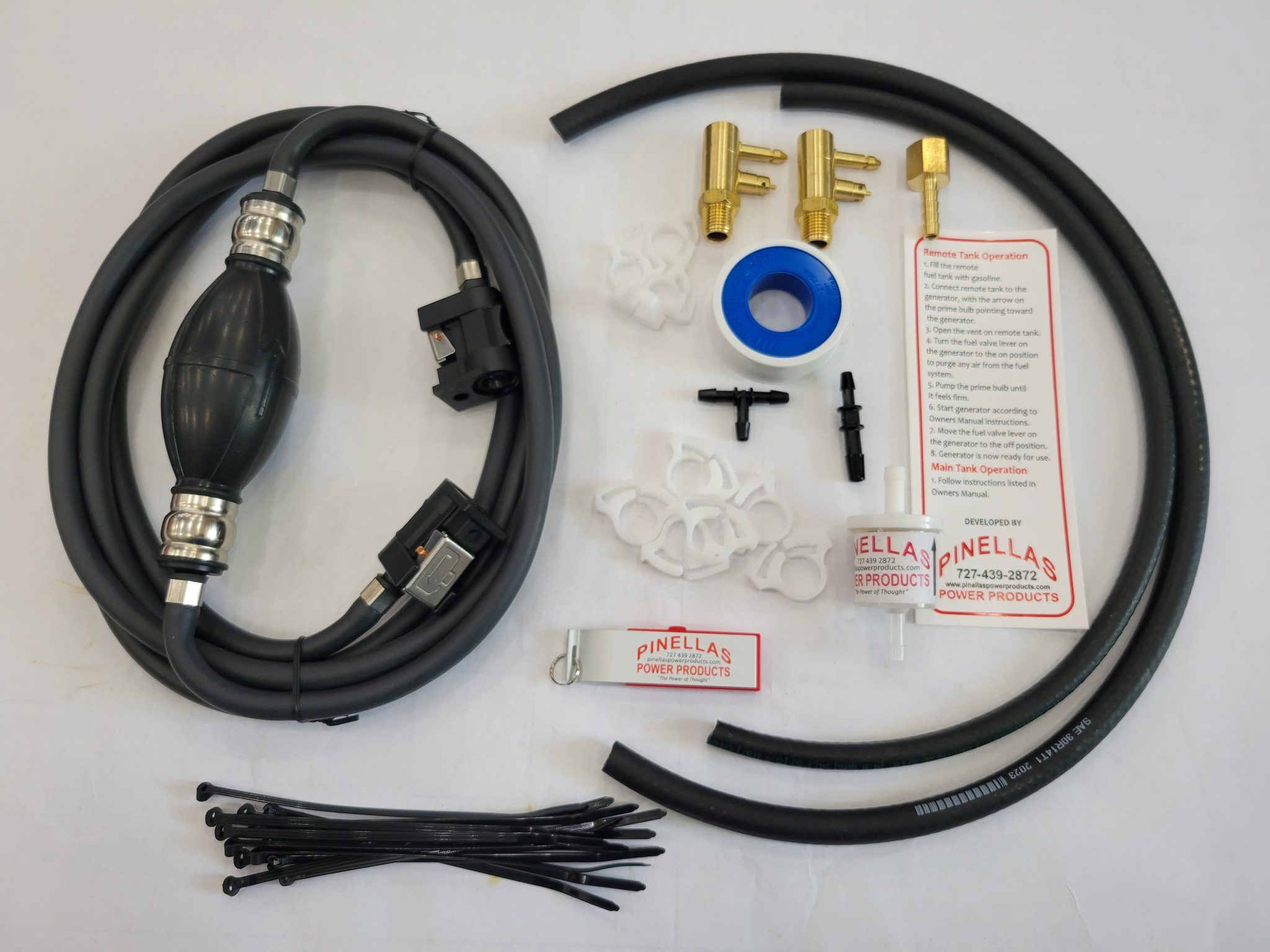 Wen 4800 Extended Run Time Fuel Kit with internal fuel pump.